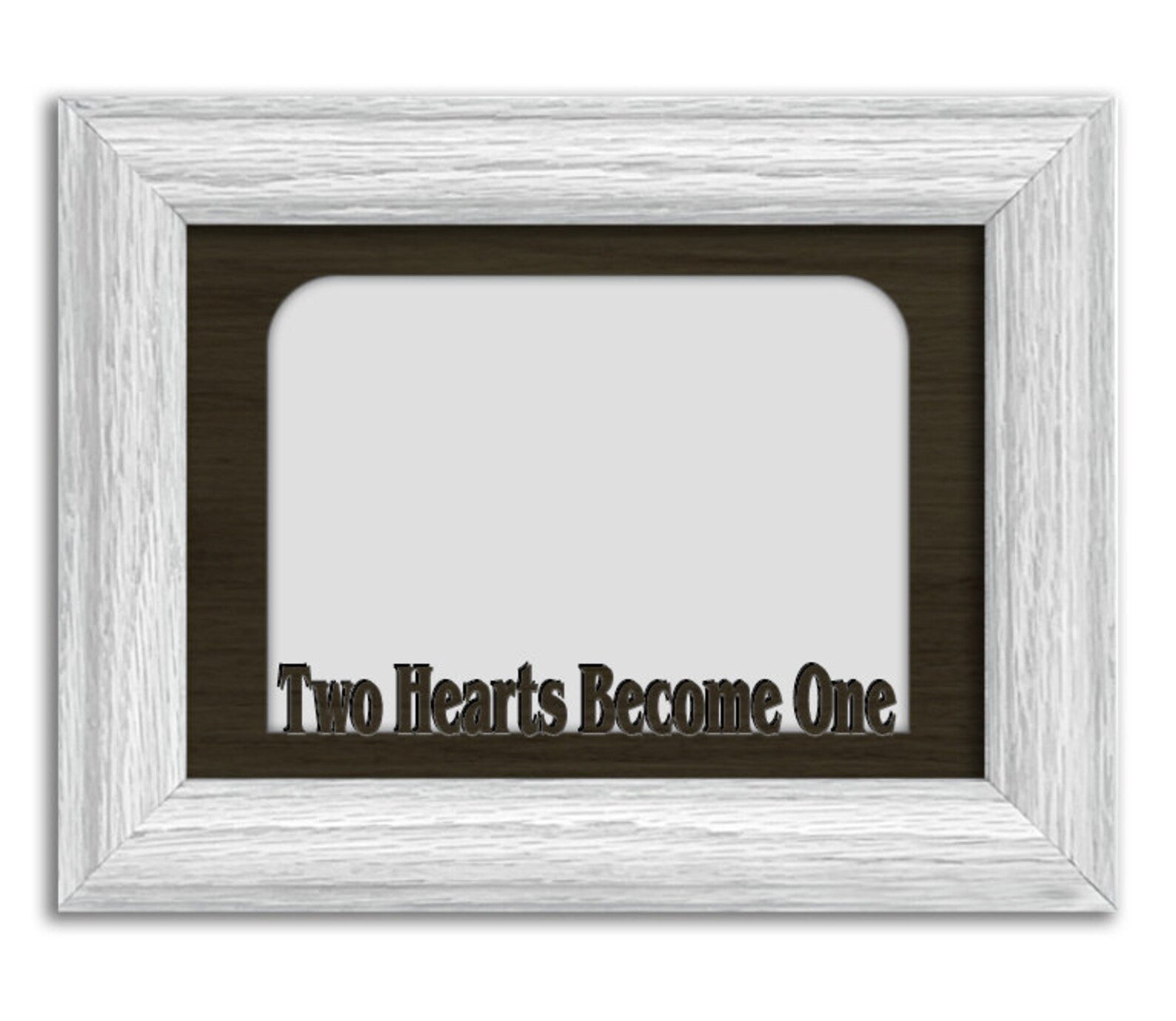 Two Hearts Become One Tabletop Picture Frame Holds 4x6 Photo - Etsy