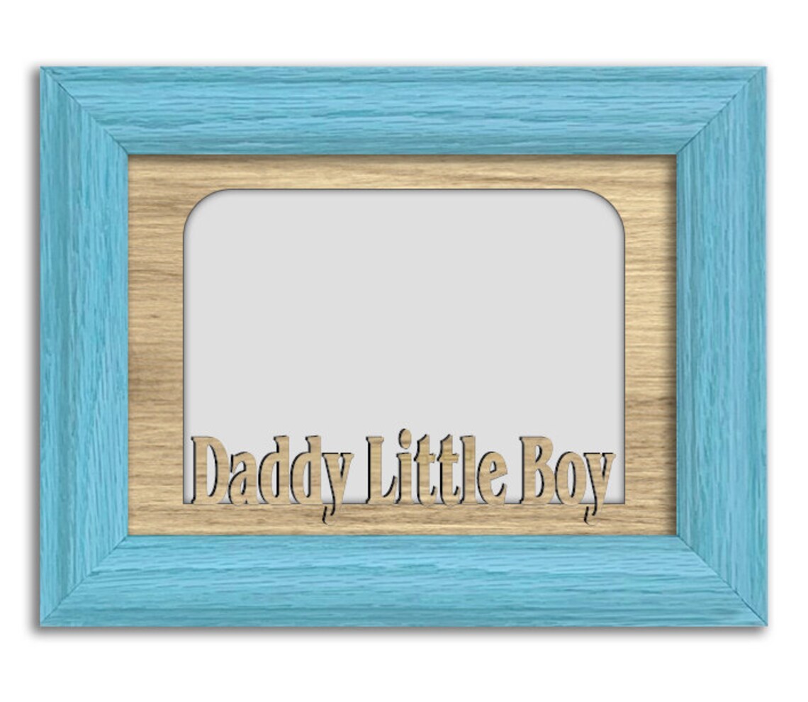 Daddy Little Boy | Family Picture Frame | Home Decor | Family Frame ...