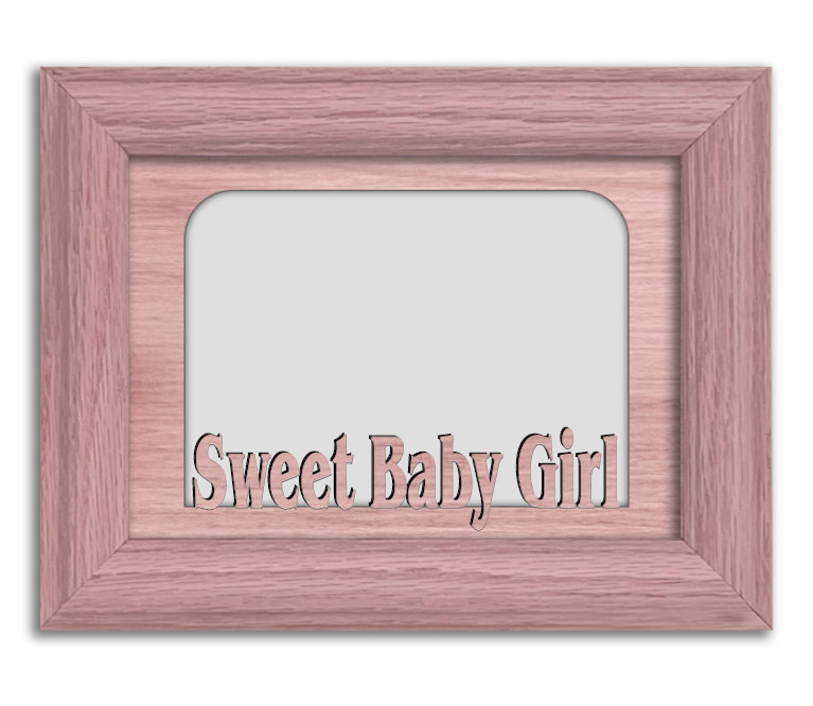 Sweet Baby Girl Baby Picture Frame Home Decor Solid - Etsy