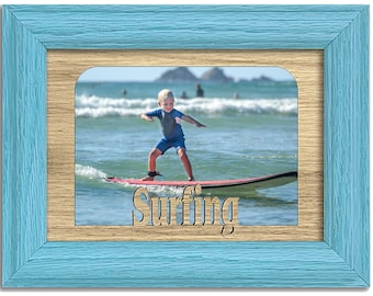 Surfing Picture Frame - Etsy