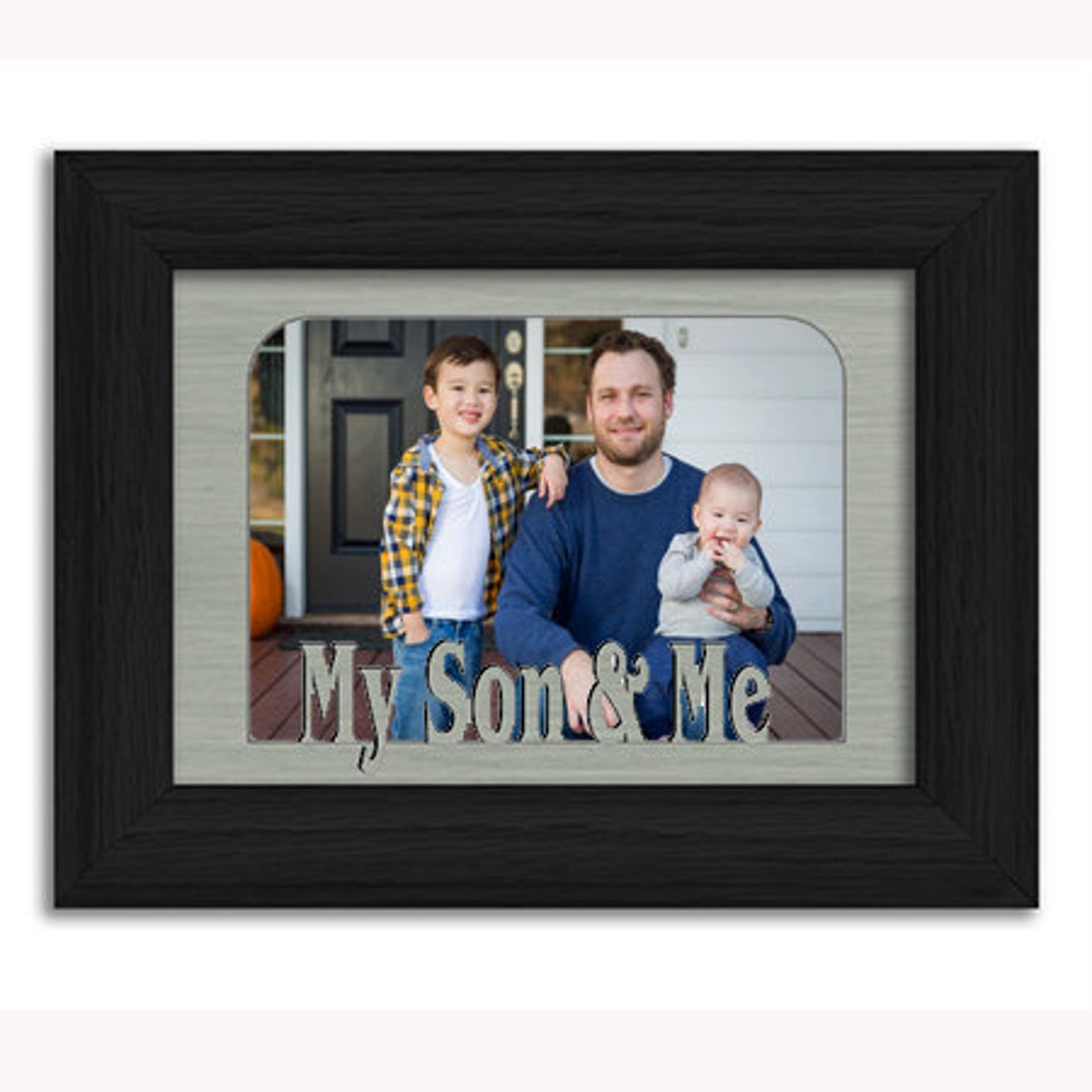 My Son and Me Tabletop Picture Frame Holds 4x6 Photo Multiple Color ...