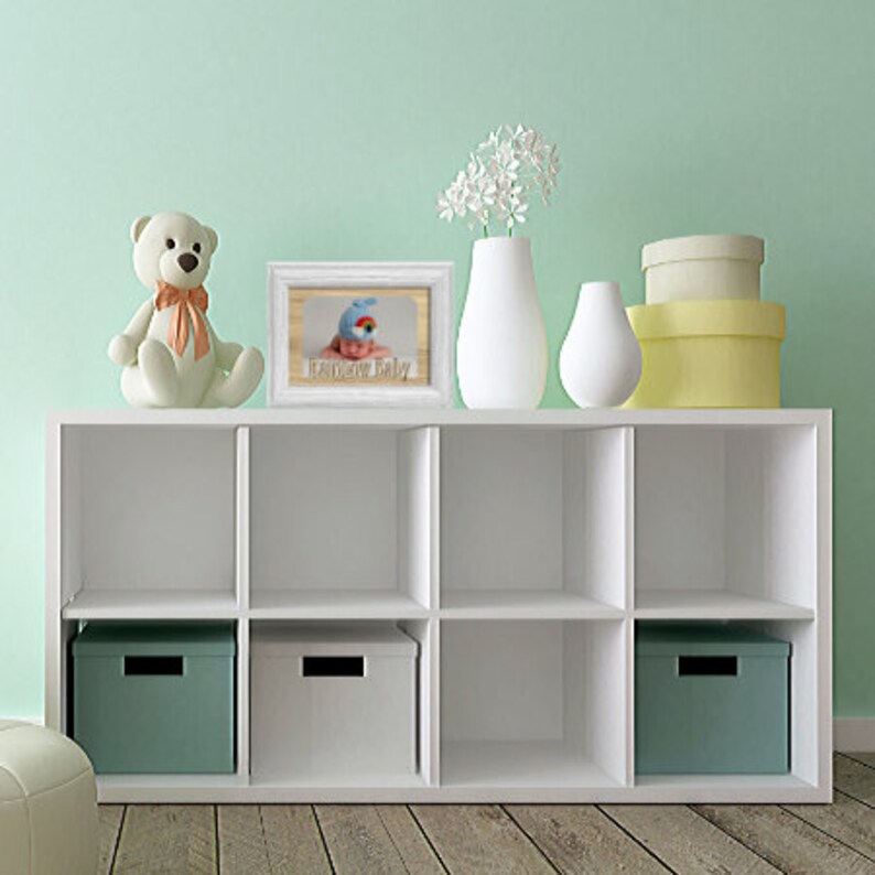 Rainbow Baby Newborn Picture Frame Nursery Decor Solid - Etsy