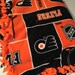 Philadephia Flyers Throw Blanket Husband Gift Flyers - Etsy