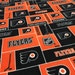 Philadephia Flyers Throw Blanket Husband Gift Flyers - Etsy