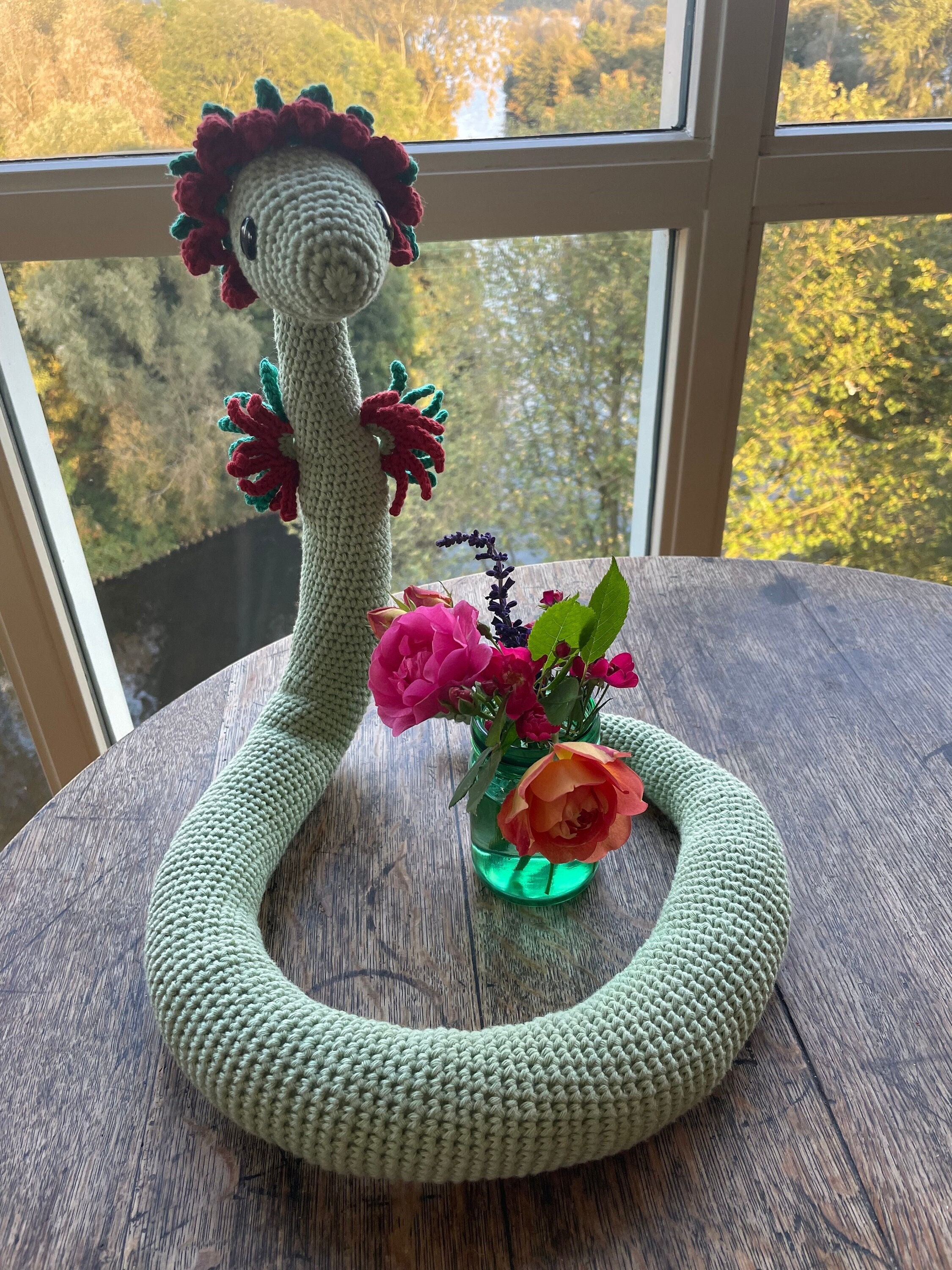 Quetzalcoatl, Aztec Snake God, Crochet Soft Sculpture - Etsy