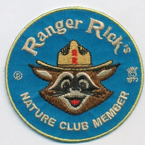 Ranger Rick's Nature Club Embroidered Patch - Etsy