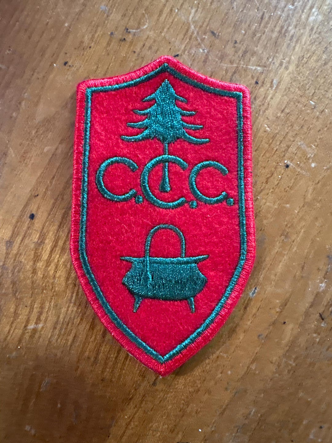 Classic Collectible CCC Civilian Conservation Corp Badge Patch Never ...
