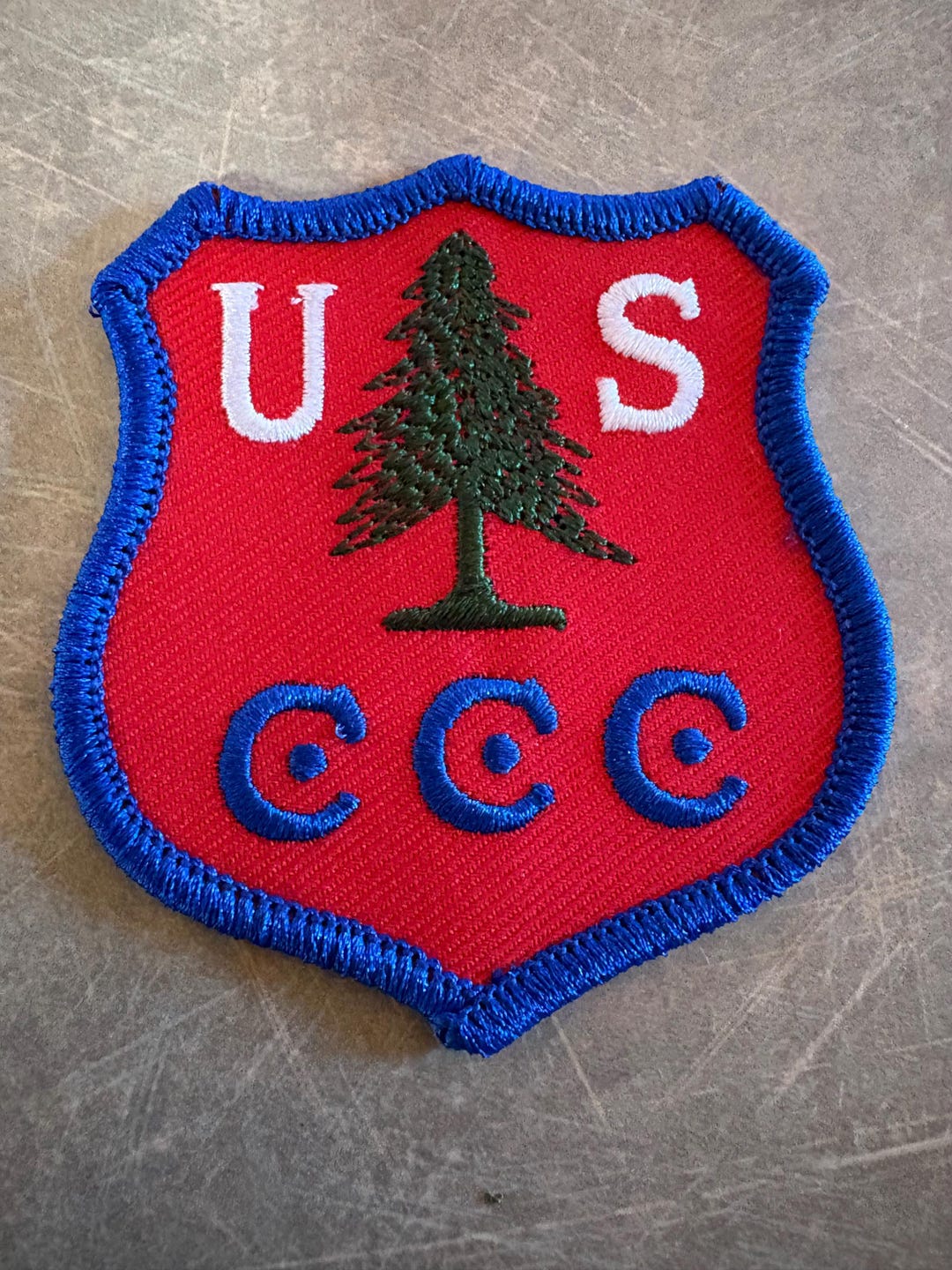 Classic Vintage Collectible CCC Civilian Conservation Corp Badge Patch ...