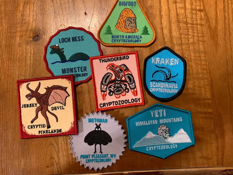 Thunderbird Cryptozoology Cryptic Patch FCO Cryptid Series - Etsy UK