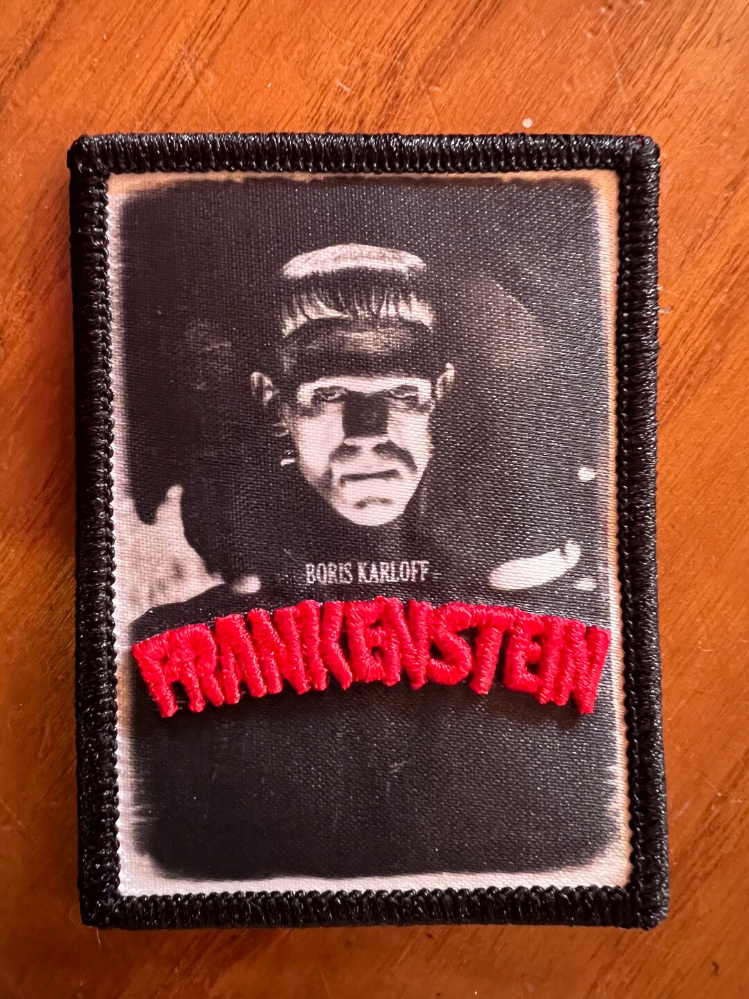 Frankenstein Sci-fi Embroidered Patch Science Fiction Classic Horror ...