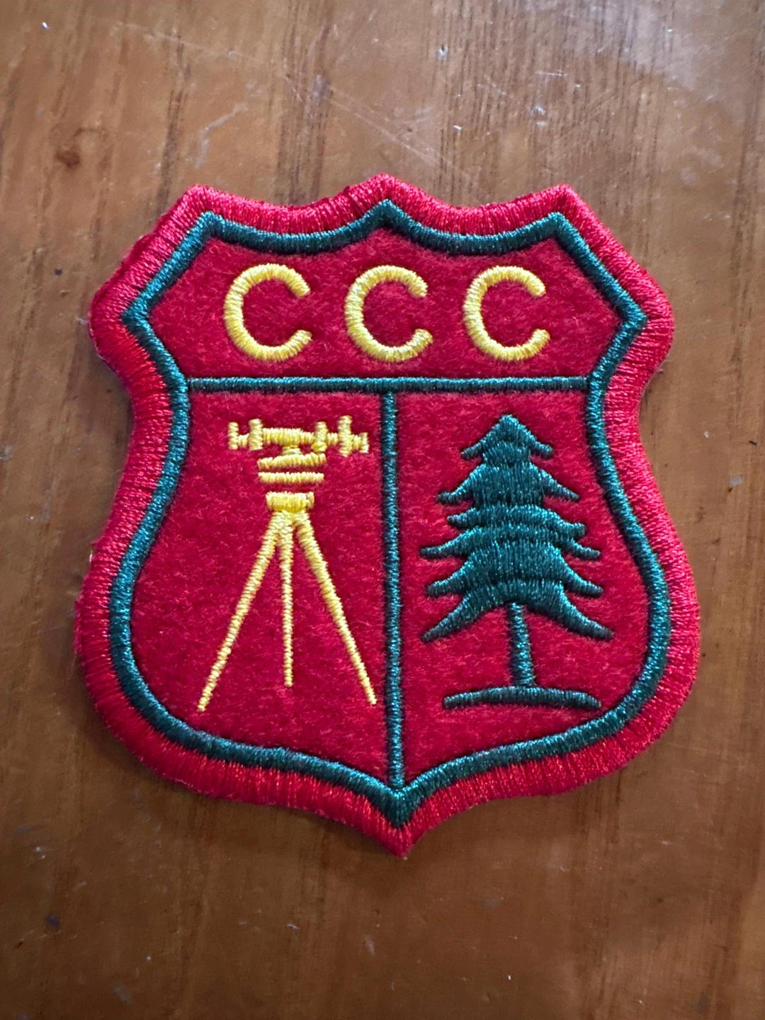 Classic Vintage Collectible CCC Civilian Conservation Corp Badge Patch ...