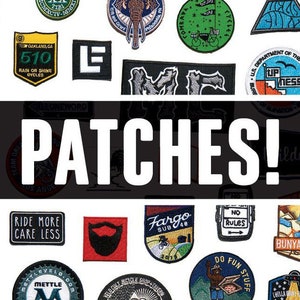 1000 Custom Made Patches for Your Group - Club - Sports Team - Business ...