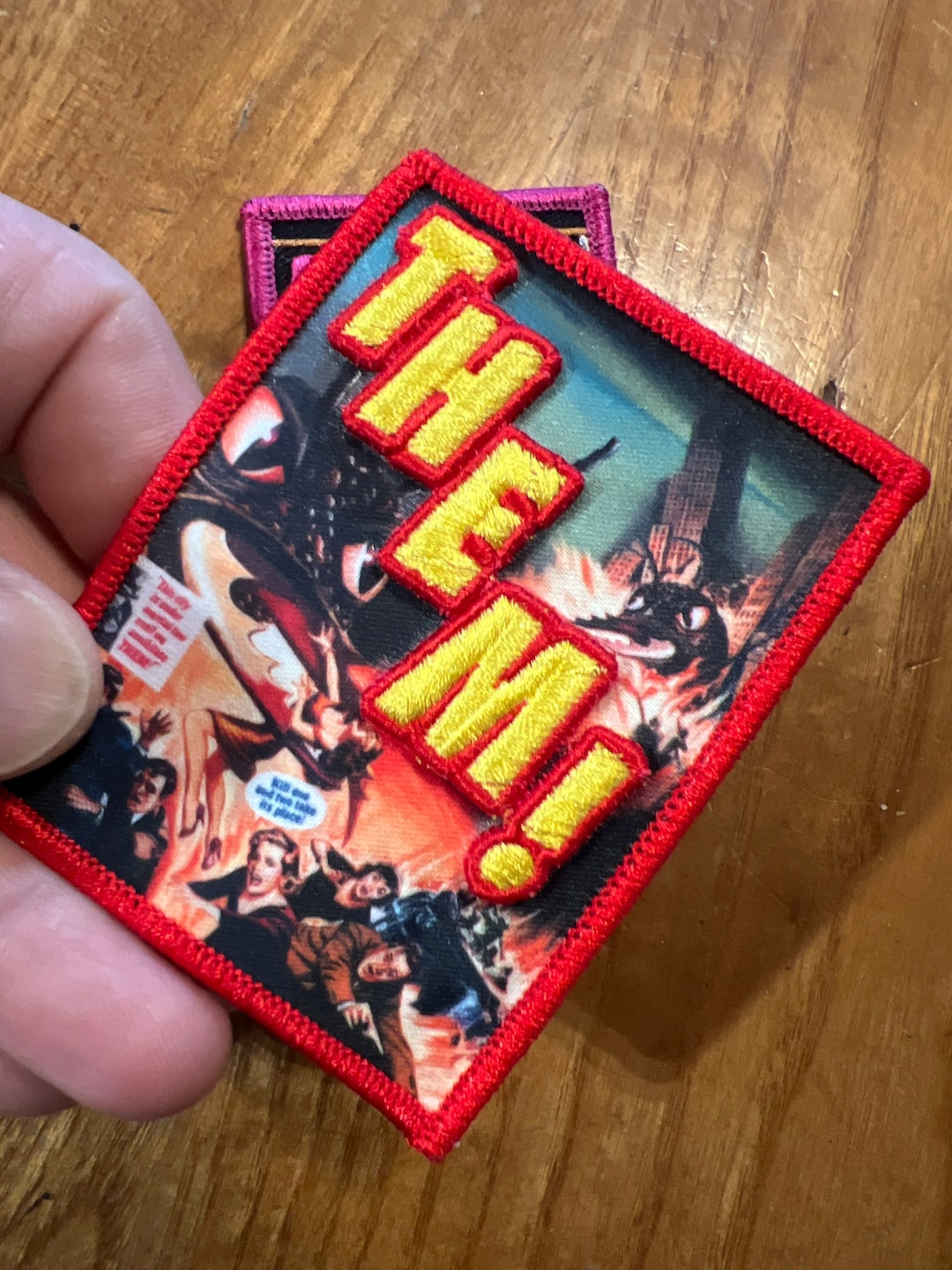 THEM Sci-fi Embroidered Patch Sci Fi Classic Retro Horror Movies - Etsy