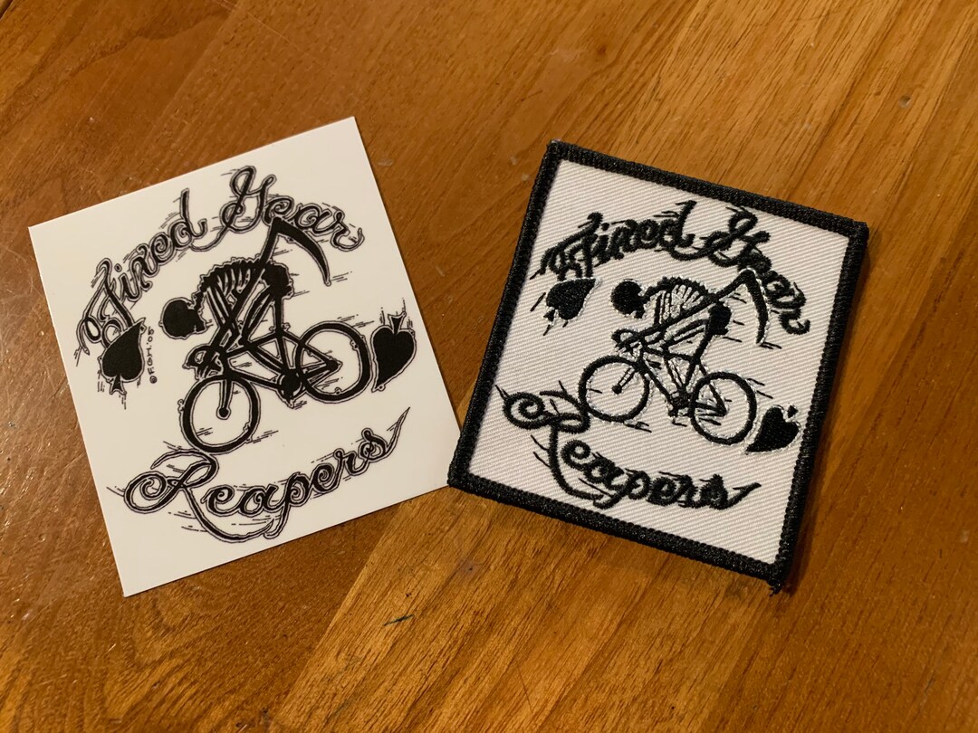 Fixed Gear Reapers - FGH Embroidered Patch Design Hooligans - Etsy