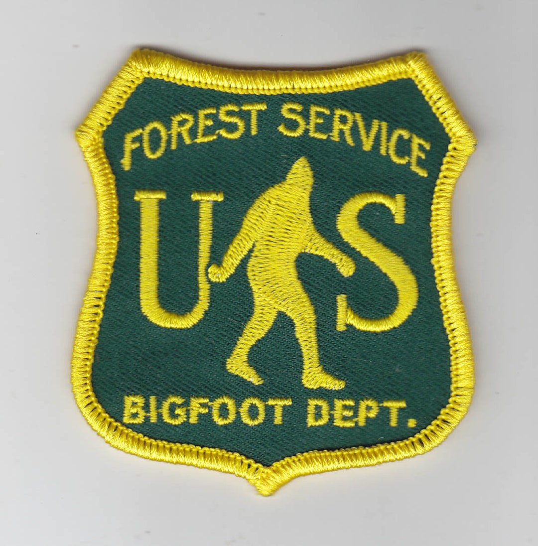 US Forest Service Bigfoot Department Sasquatch - Etsy