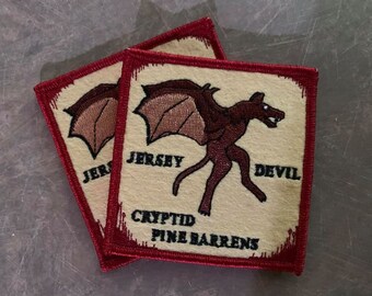Jersey Devil Patch | Etsy