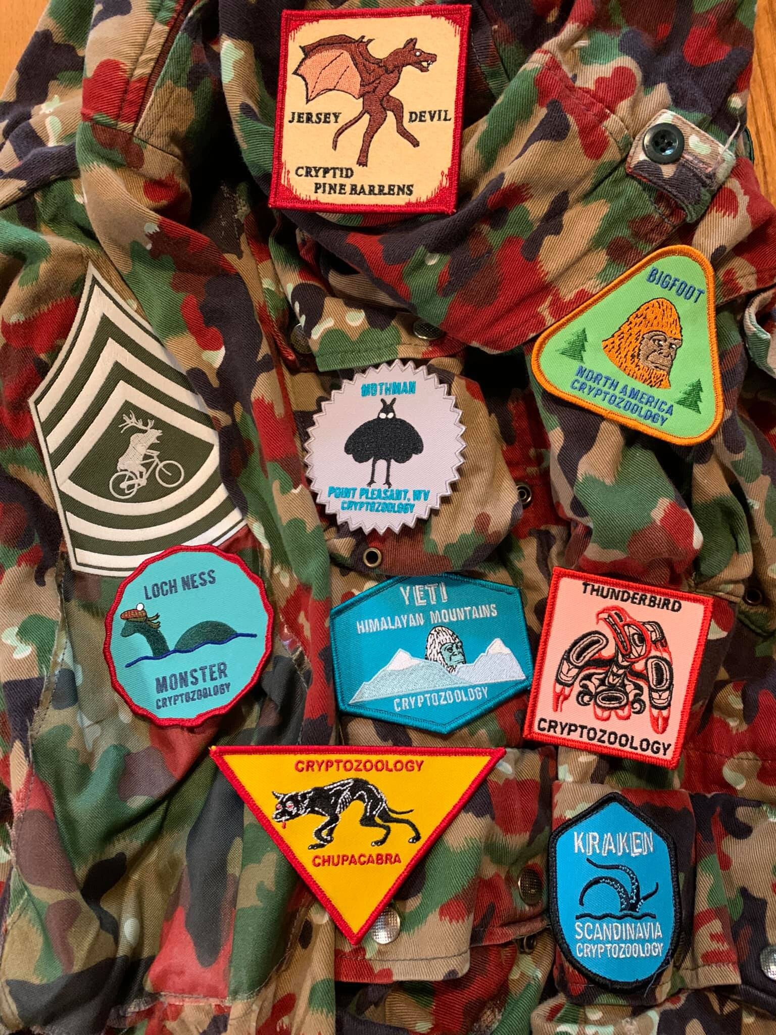 Thunderbird Cryptozoology Cryptic Patch FCO Cryptid Series - Etsy UK