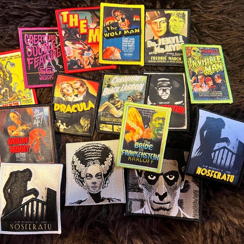 Horror Patches - Etsy