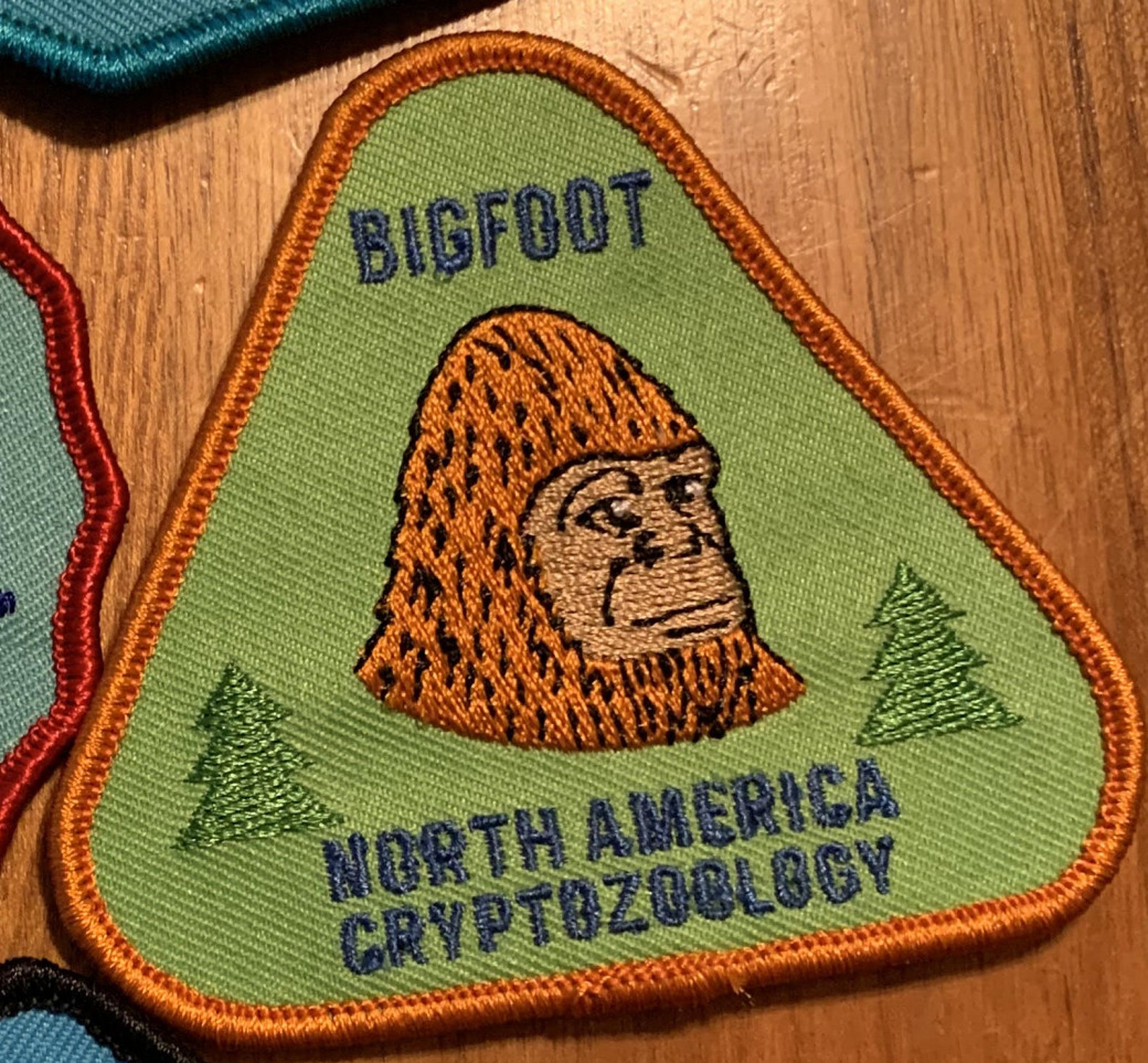 Kraken cryptids series embroidered patch cryptozoology | Etsy