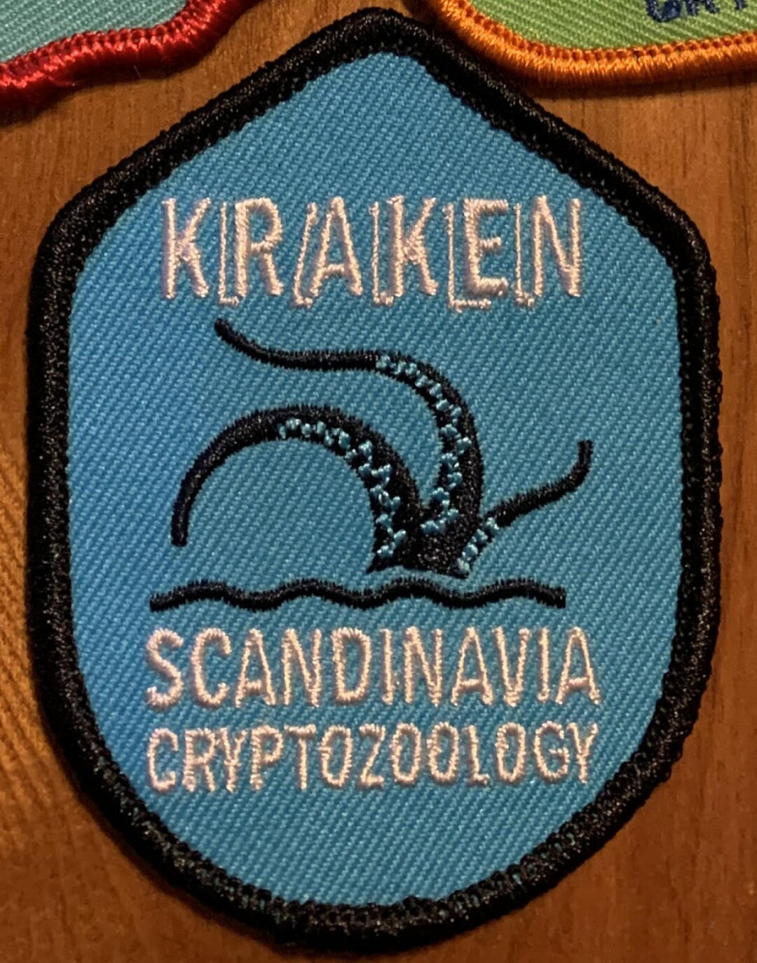 Kraken Cryptids Series Embroidered Patch - Cryptozoology Supernatural ...