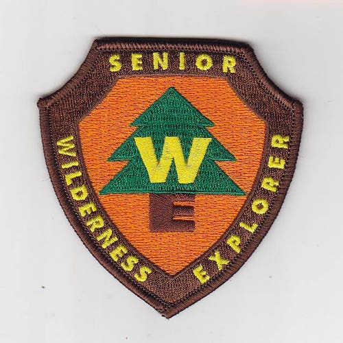 Senior Wilderness Explorer Embroidered Patch - Etsy