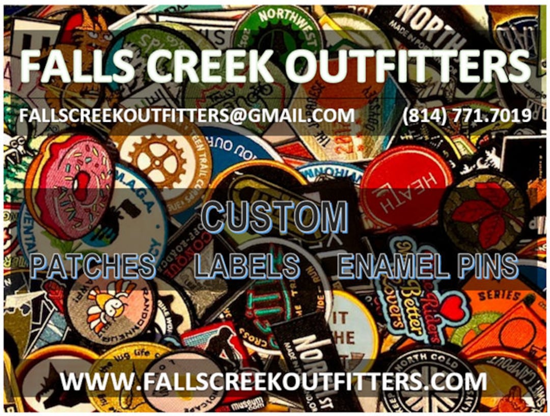 1000 Custom Made Patches for Your Group - Club - Sports Team - Business ...