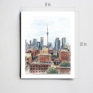 Toronto Print Toronto Poster Canada Wall Art Toronto Sketch Toronto ...