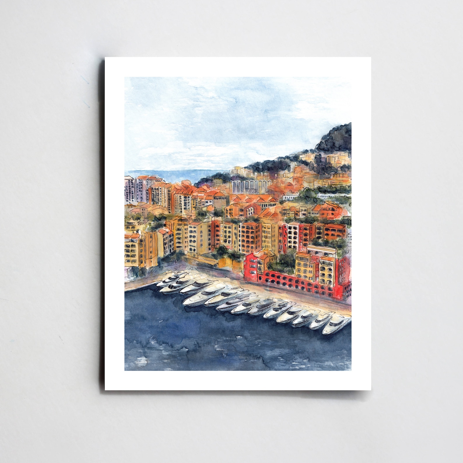 Monte Carlo Poster Monte Carlo Art Print Monte Carlo Wall Art - Etsy