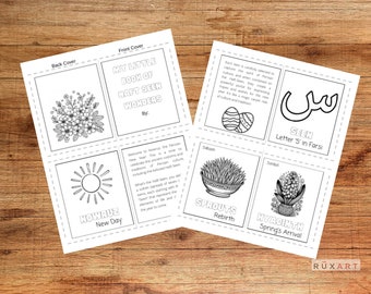 2-page Haftseen Printable Craft for Kids – Digital Download PDF – Cut ...