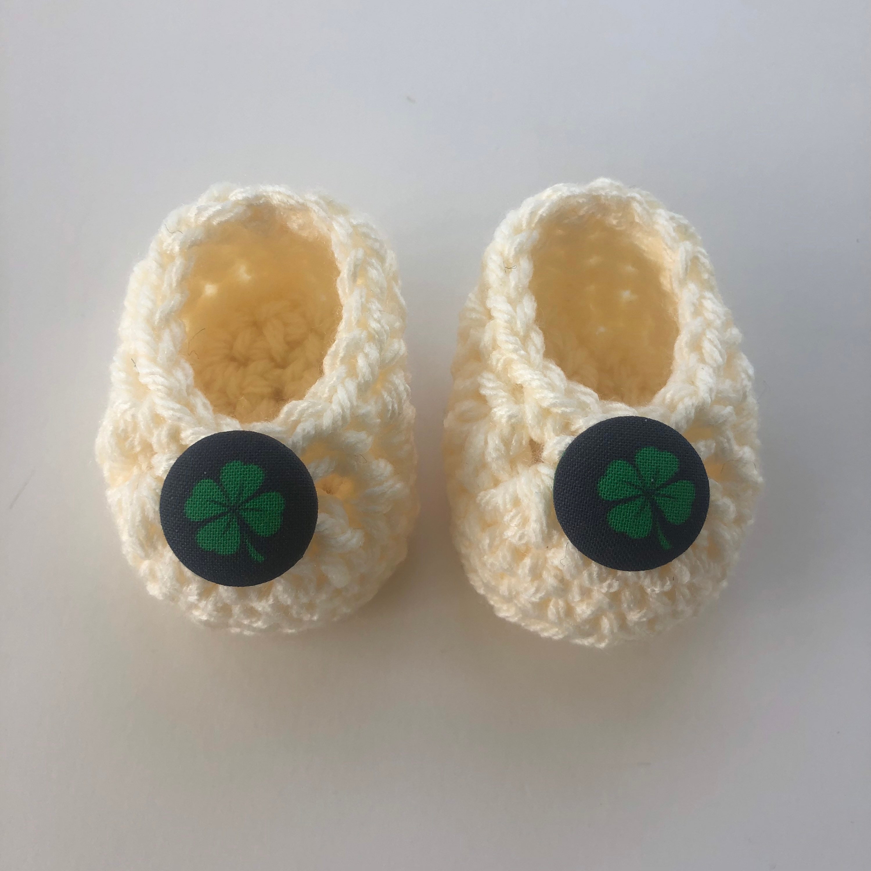 Irish Newborn Baby Booties, Irish Baby Gift, Notre Dame Baby, Irish ...