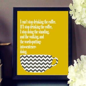 Gilmore Girls Quote, Coffee Quote, Coffee Printable, Gilmore Girls ...