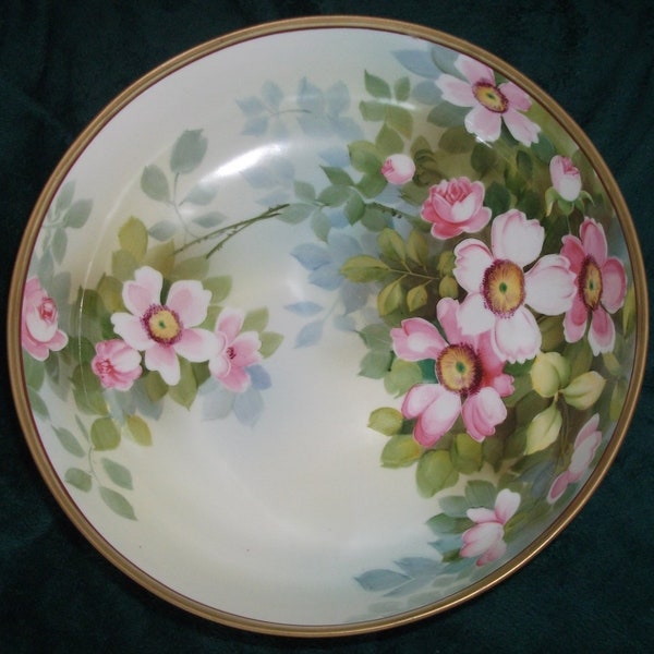 Antique Nippon Bowl Gold Trim - Etsy