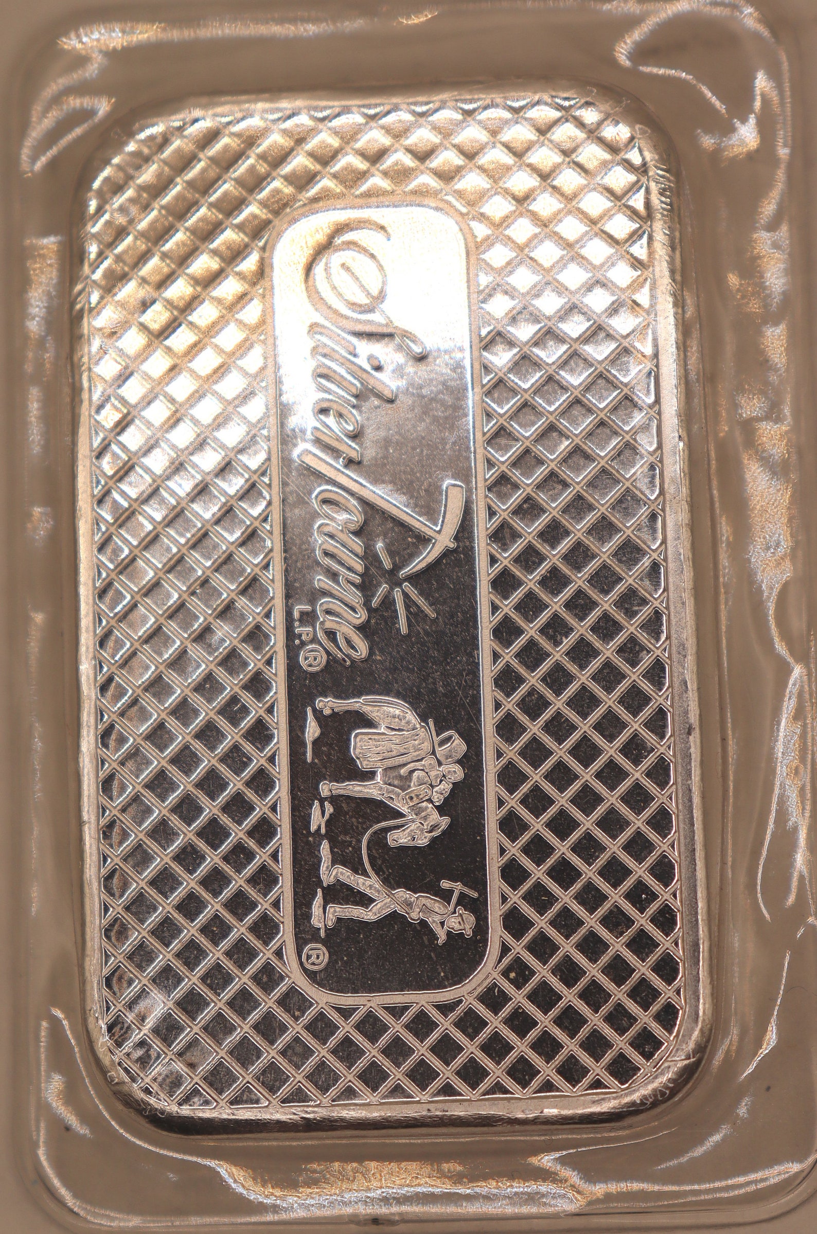 5 Oz Silvertowne Prospector Silver Bar 999 Pure Silver Sealed in ...