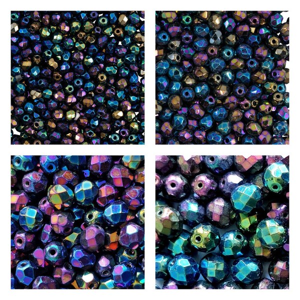 Fire Polished Beads - Etsy