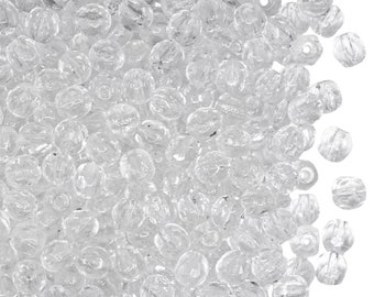 Clear Glass Beads - Etsy