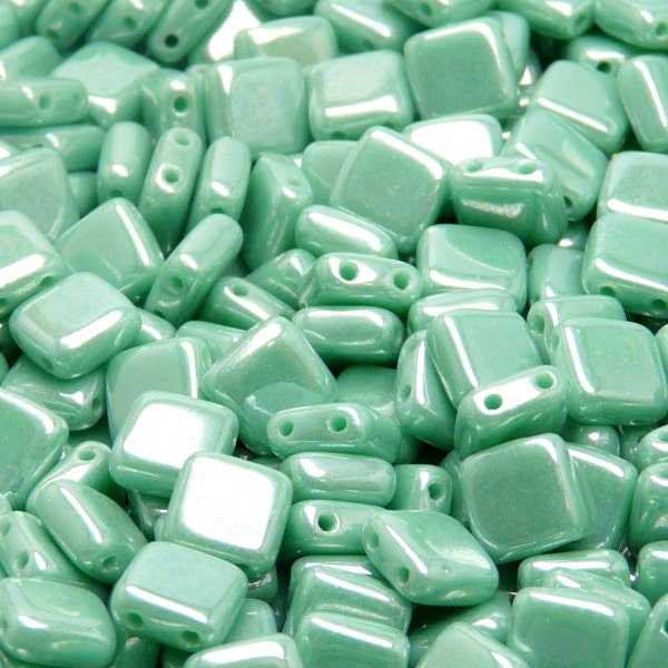 Czech Tile Beads - Etsy