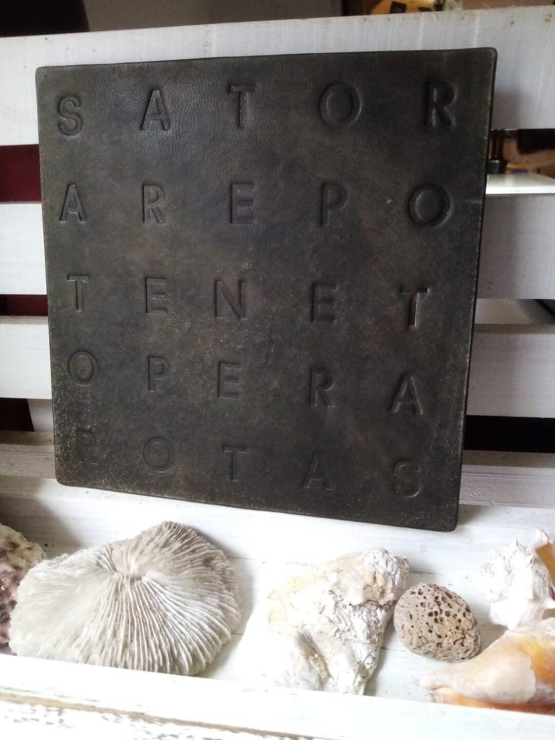 SATOR Magic Square Quadrato Magico Genuine Leather Engraved - Etsy