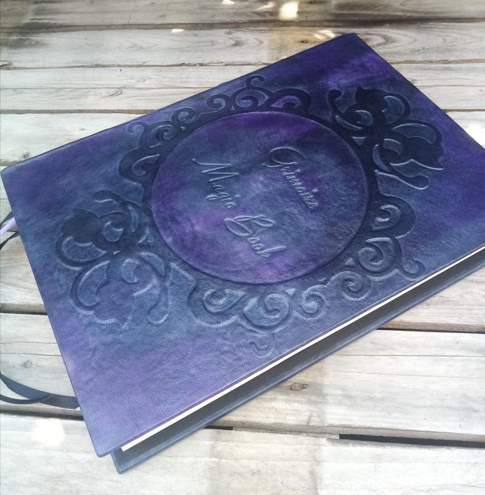 Gothic GRIMOIRE MAGIC BOOK of Shadows - Etsy