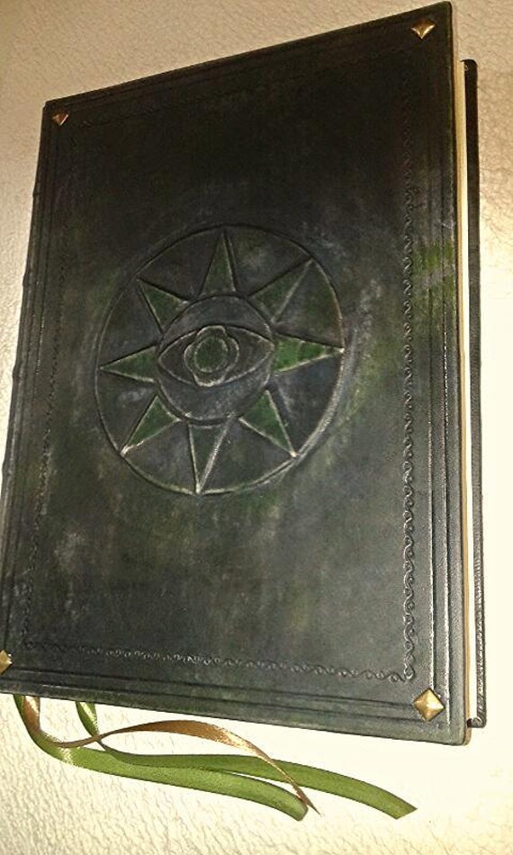 Elder Scrolls Leather book College of Winterhold | Etsy