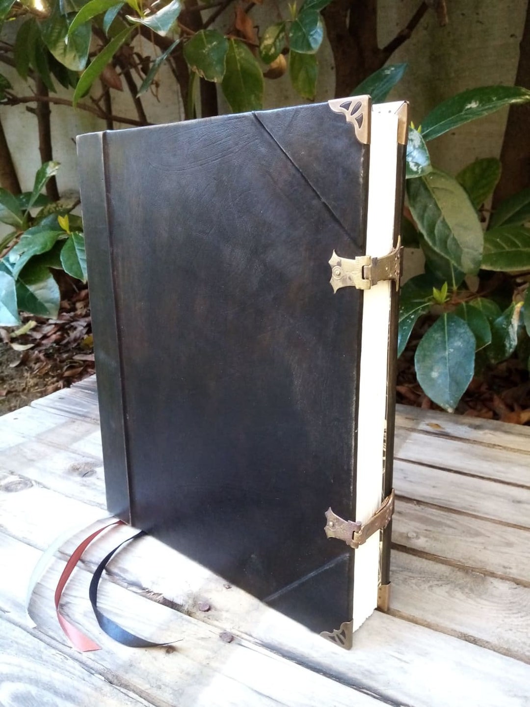 Grimoire ANCIENT TOME Blank Book of Shadows-great Size 11 X 13,77 ...