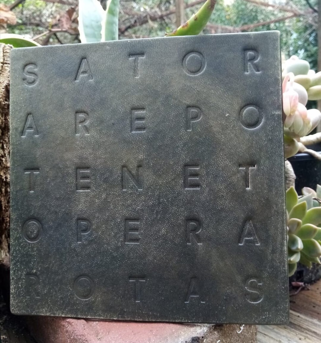SATOR Magic Square Quadrato Magico Genuine Leather Engraved - Etsy