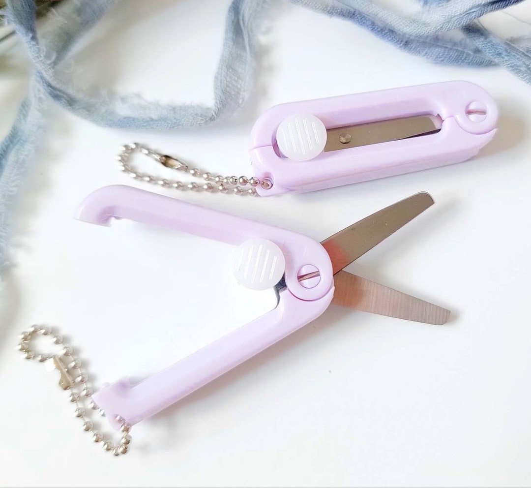 Mini Scissors Purple Scissors Flower Scissors Scissors Embroidery ...
