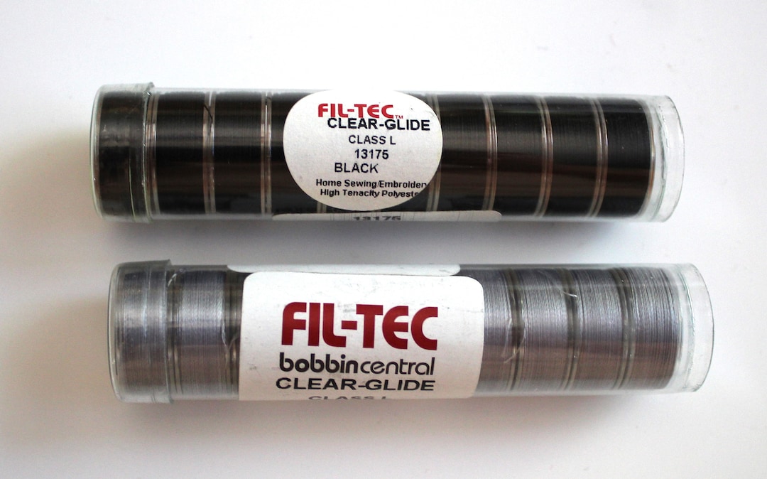 Fil-tec Clear Glide Class L Pre-wound Bobbons Light Grey or Black - Etsy