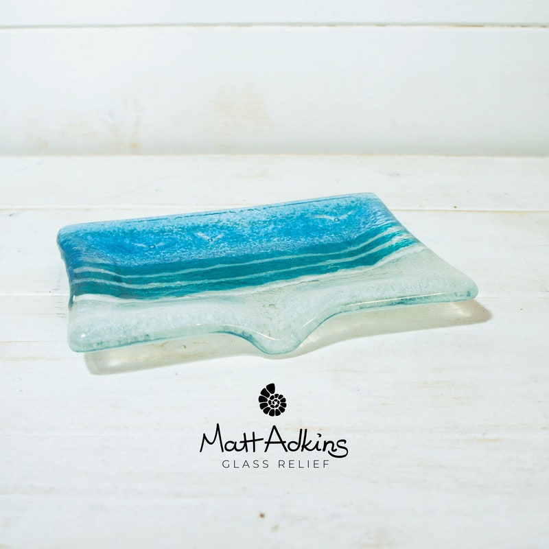 Ceramic Coastal Soap Dish - Etsy UK