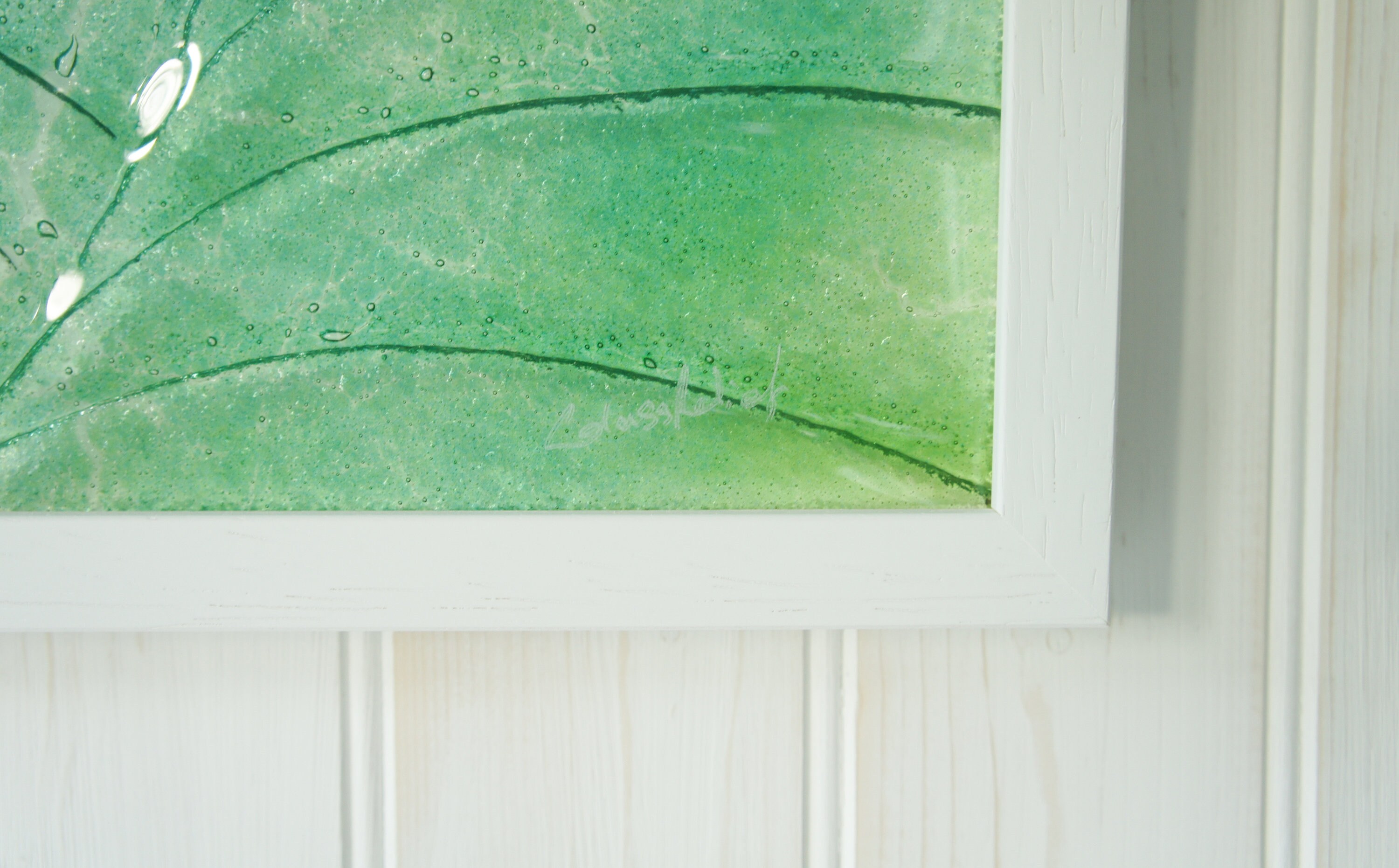 Large Ammonite Frame 60x30cm 23x12 Lime Green | Etsy