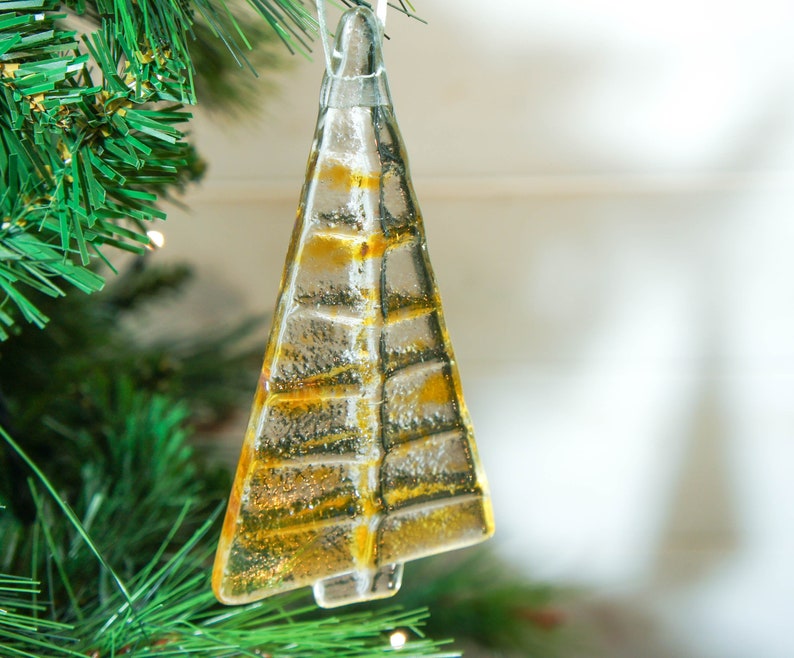 2 to 6 Medium Amber Trees-free UK Shipping-gold Christmas - Etsy