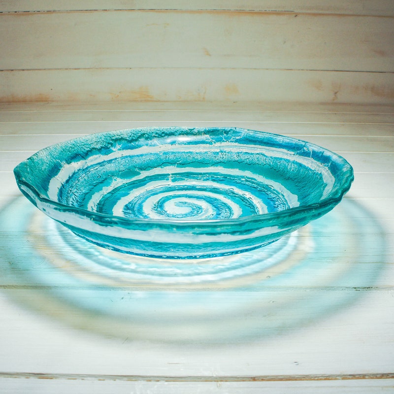 Swirl Art Glass - Etsy