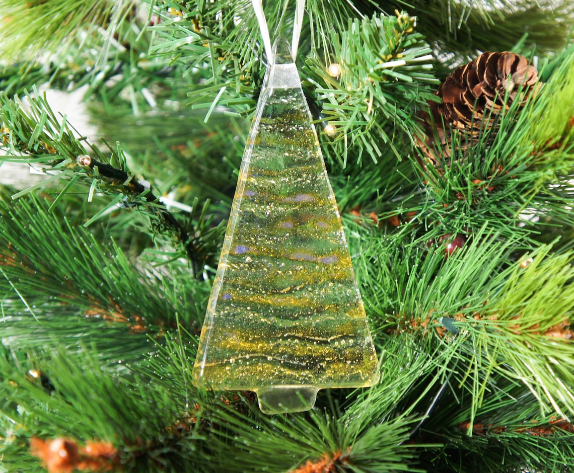 2 to 6 Medium Amber Trees-free UK Shipping-gold Christmas - Etsy