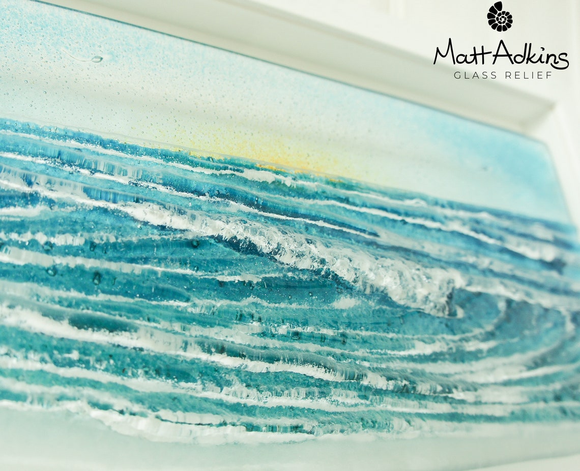 Landscape Wave Frame 45cmx25cm18x10 Sun D2 Panoramic | Etsy