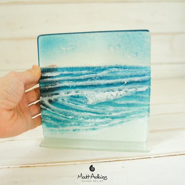 Ocean Wave Glass - Etsy